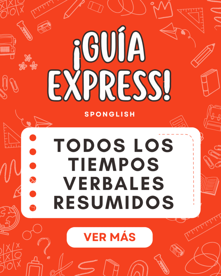 Oraciones en Presente Continuo (progresivo) en inglés y español